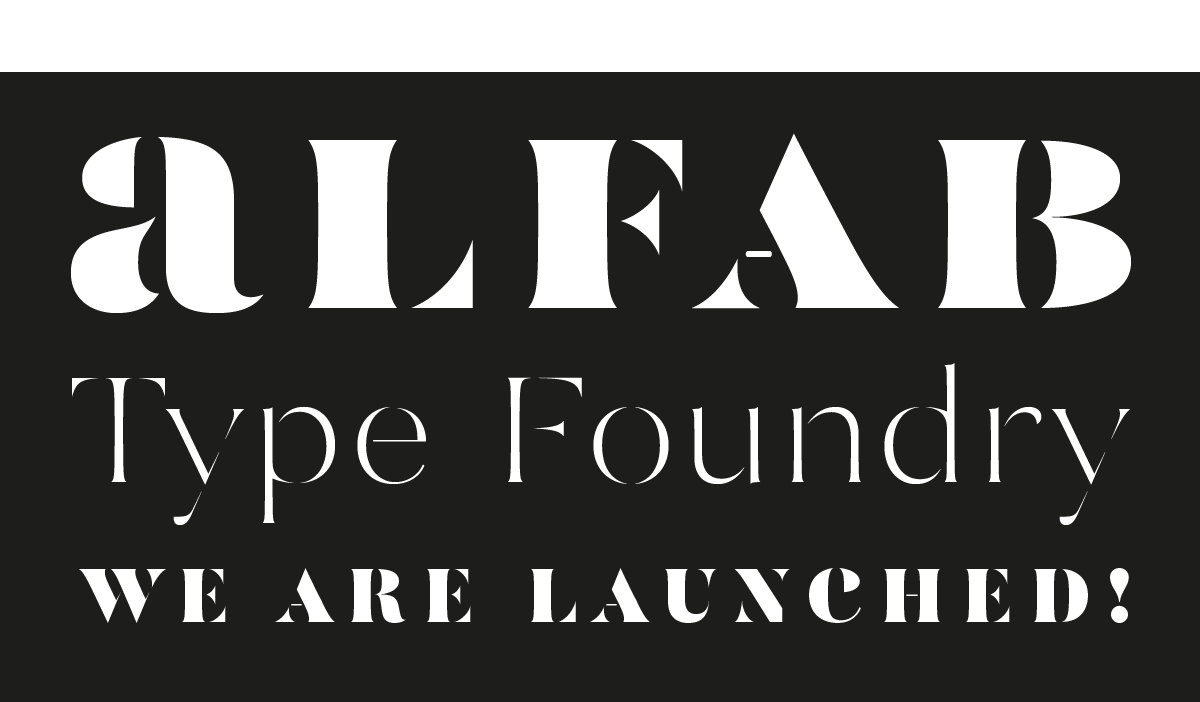 Specimen - Alfab Type Foundry